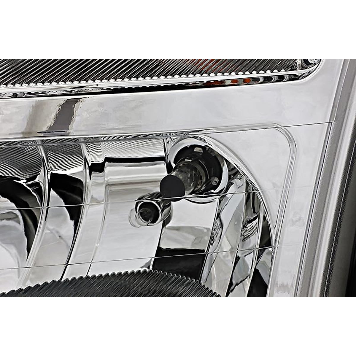 Compatible with Ford Transit Connect Headlights Lamps Set 2010 2011 2012 2013 Halogen Driver and Passenger Side