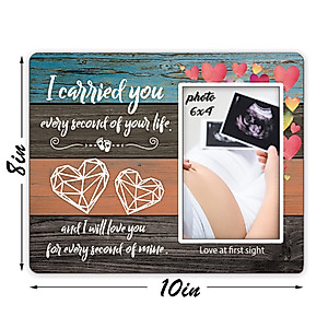 Miscarriage Picture Frames for Pregnancy Loss, Sonogram Memorial Photo Frame for Baby Loss Remembrance Keepsake - F001