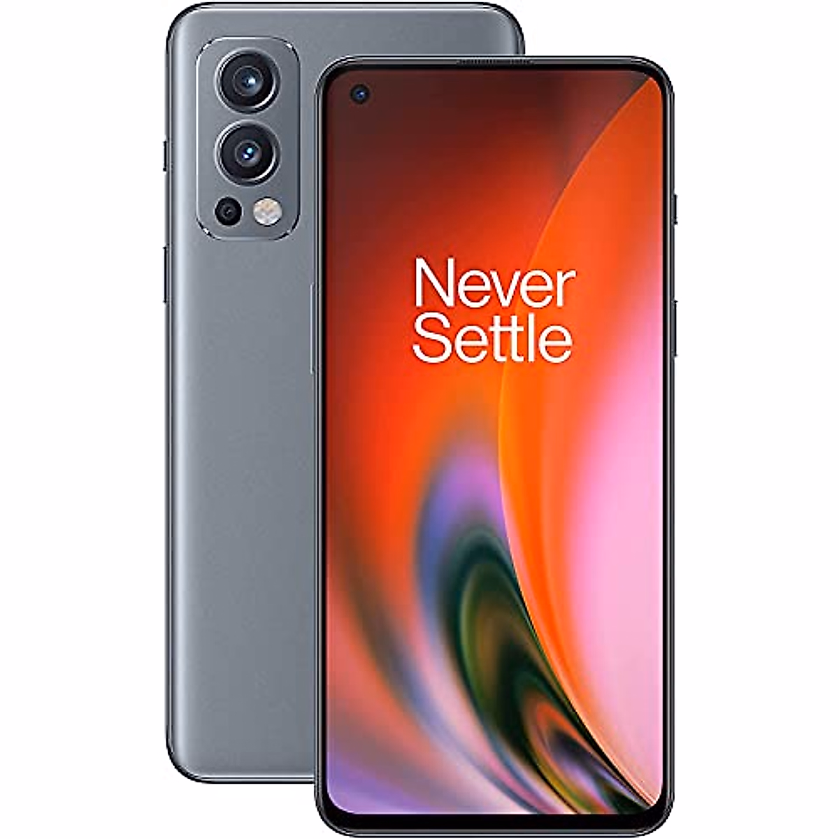 OnePlus Nord 2 5G Euro 4G Volte GSM Global all carriers 128GB + 8GB 50MP Triple Camera NFC Dual Sim International Version (Gray Sierra)