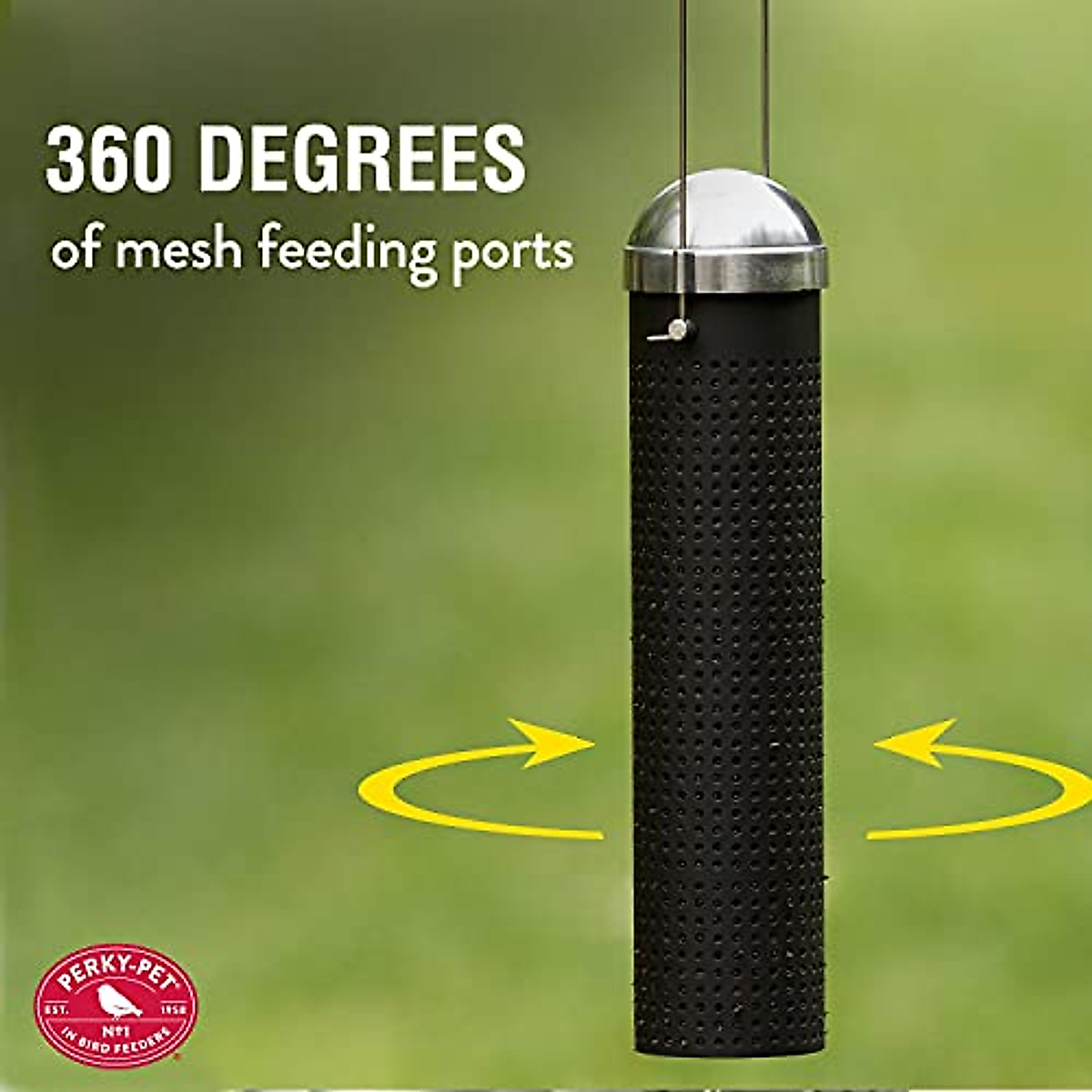 Perky-Pet FF10 10-Inch Metal Finch Feeder