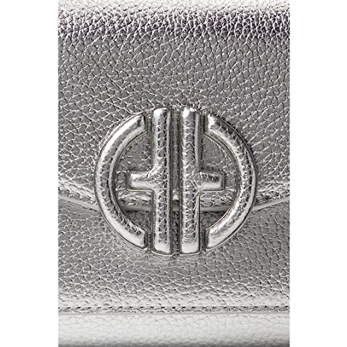 Cole Haan Oversized Closure Phone Case Silver One Size