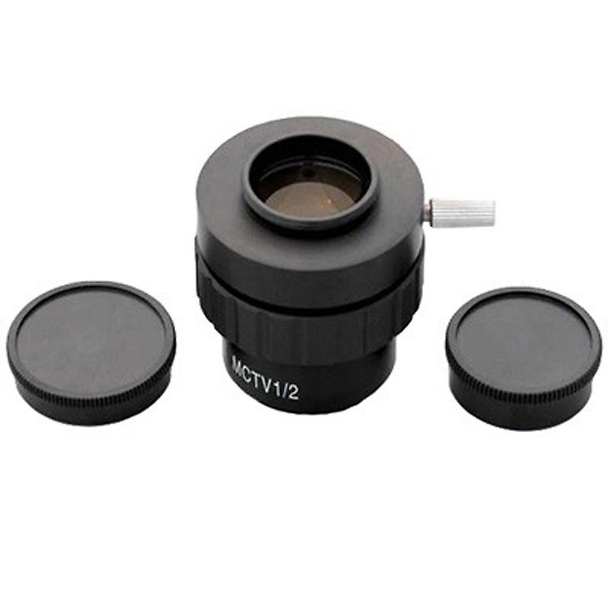 AmScope AD-C20 0.5X C-mount Lens Adapter For Video Camera Microscopes