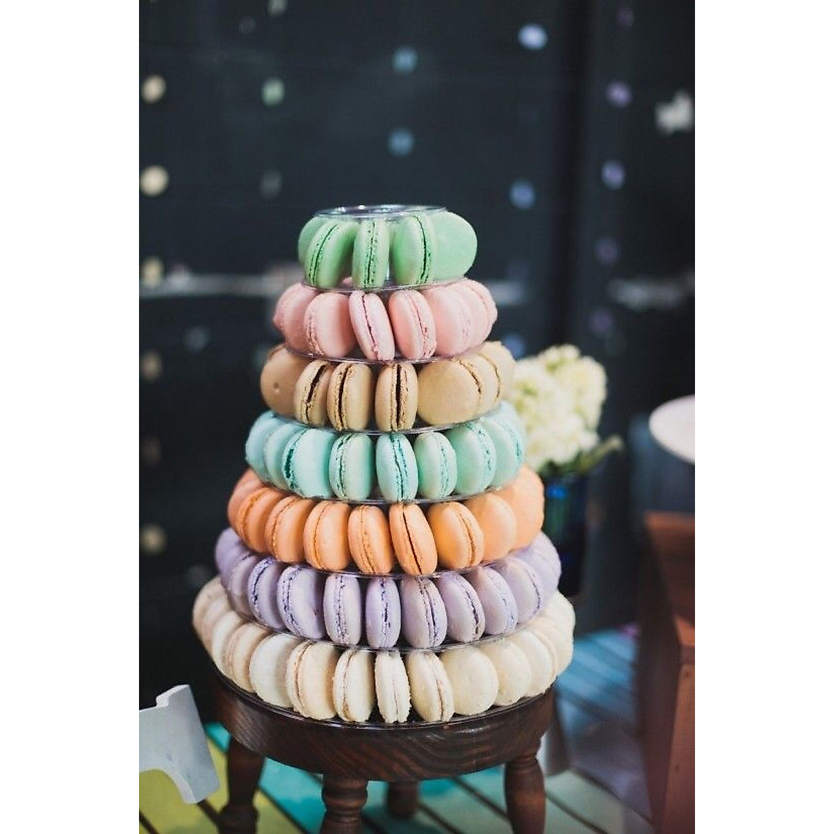 Longzang Silicone Macarons Mat, Brown