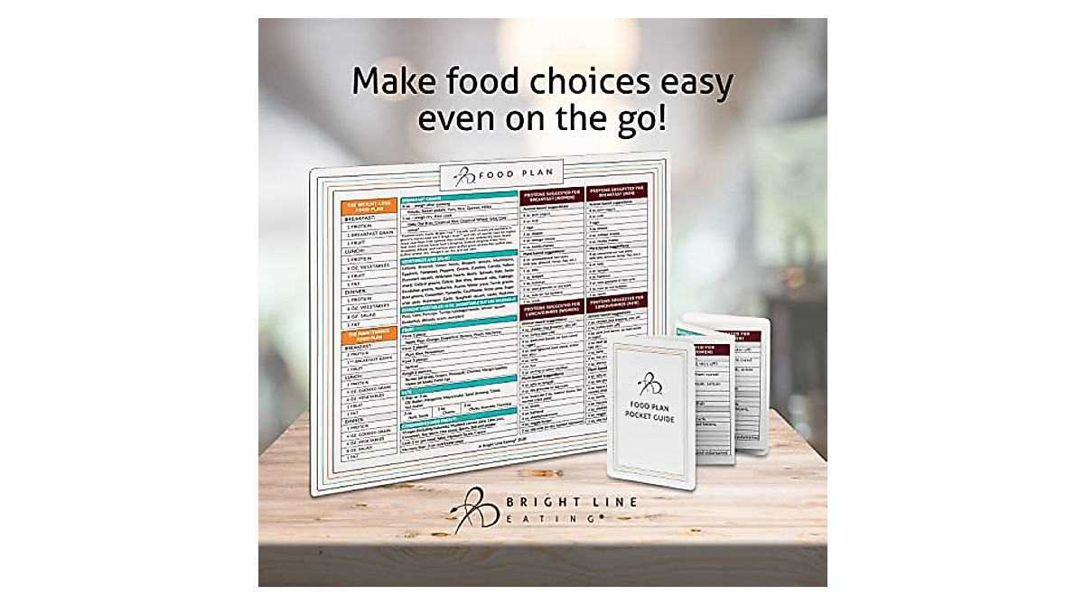 Bright Line Eating Magnetic Meal Planner & Food Guide