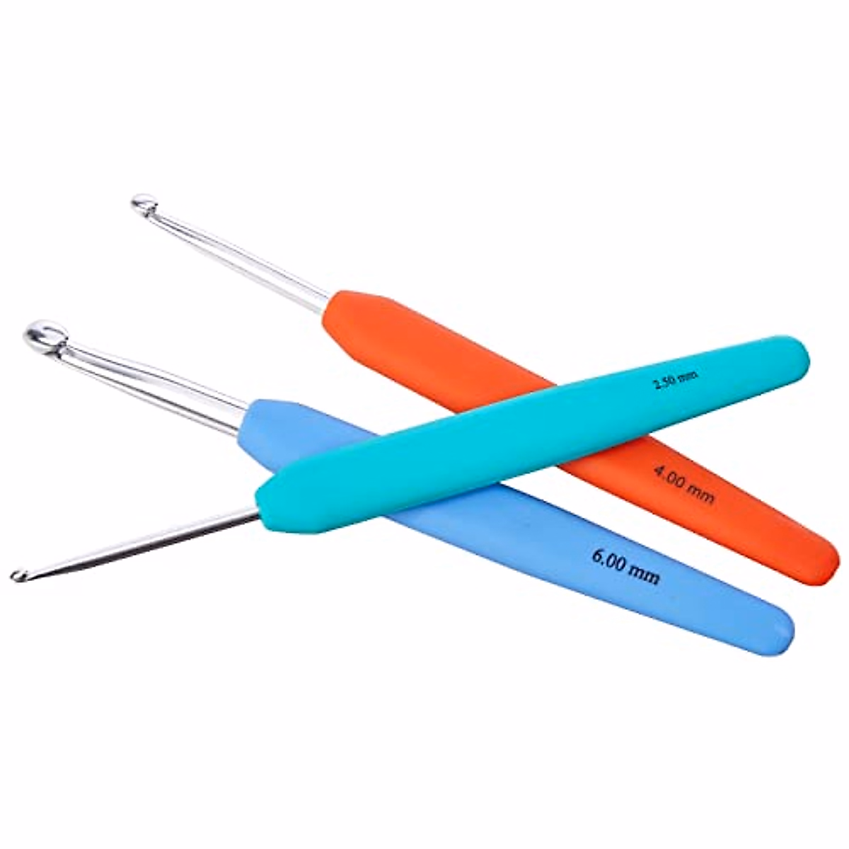 Knit Pro Crochet Needle Kit 09 Units - Waves - 30922 - Knitpro, Pink, 3.5 to 6.00, Single Waves (KP30922)