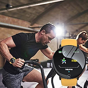 Smart Watch Answer/Make Calls, 119S Fashion Smart Sports Watches Slim Waterproof, Smartwatch That Can Call and Text, Android Smart Watch for iPhone Compatible, Heart Rate/Sleep Monitor Watch