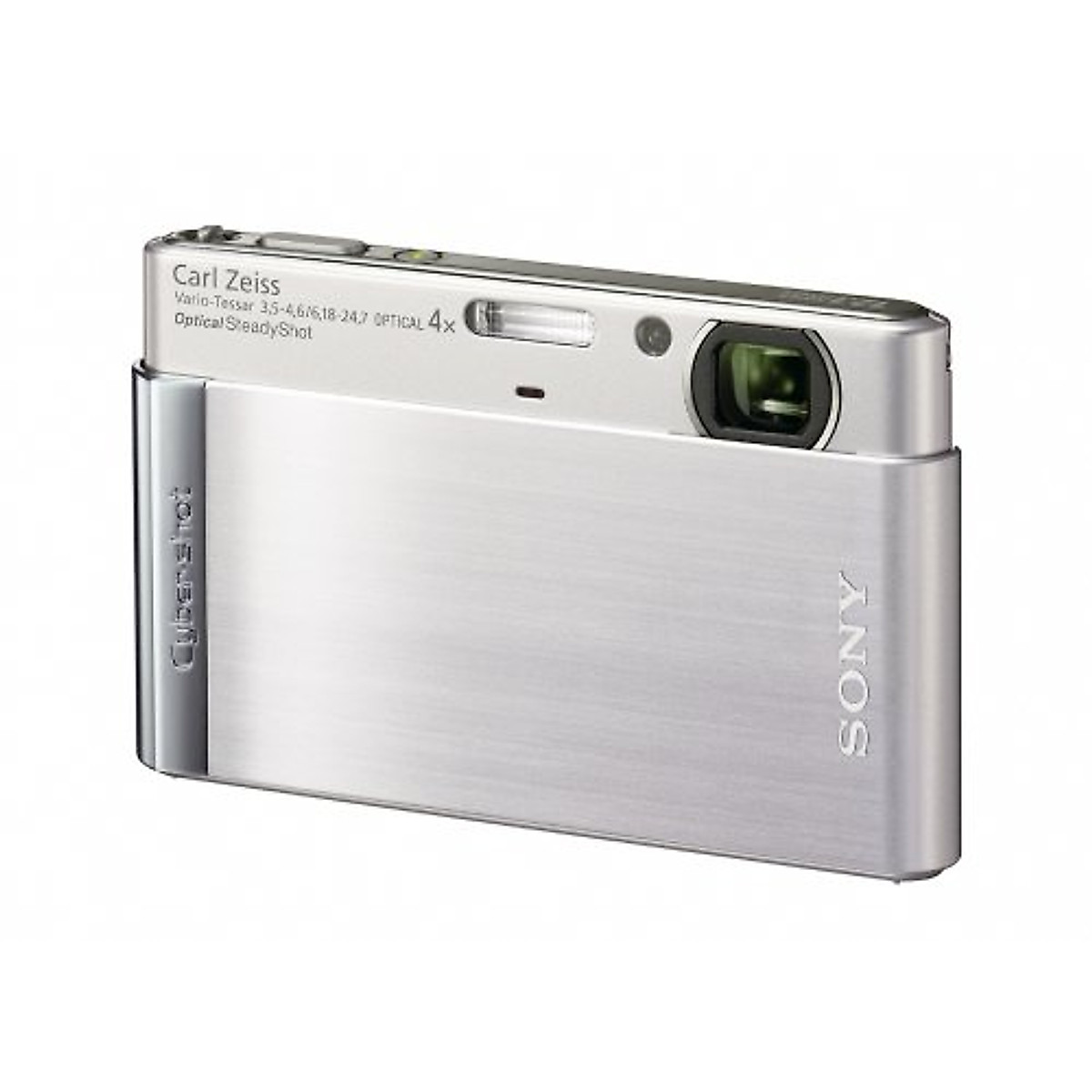 Sony Cyber-shot DSC-T90 12.1 MP Digital Camera with 4x Optical Zoom and Super Steady Shot Image Stabilization (Silver)