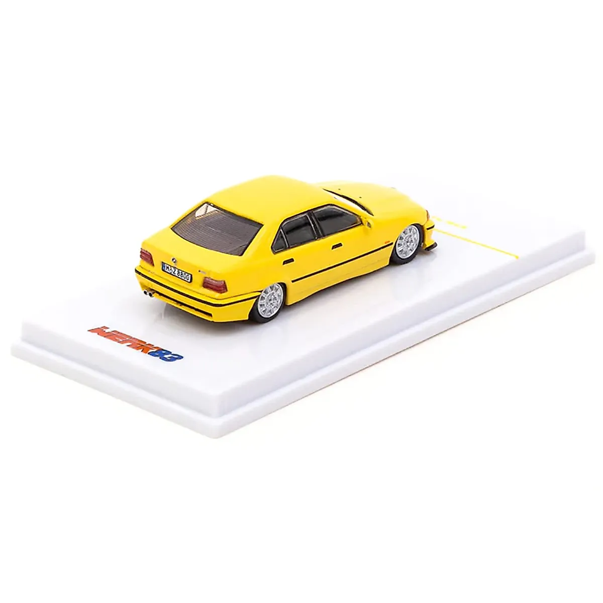 M3 Sedan Yellow 1/64 Diecast Model Car by WERK83 WK83-034C