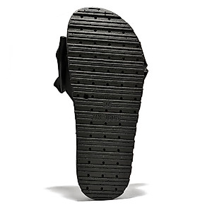 Cape Robbin Feelin Sandals Slides for Women, Womens Mules Slip On Shoes with Bow - Black Size 9