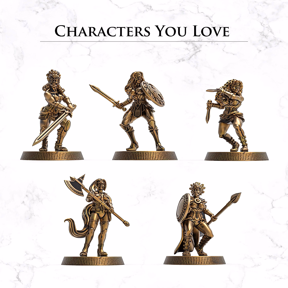 Ravensburger Wonder Woman: Challenge of The Amazons Strategy Game for Ages 10 & Up, Model:60001841