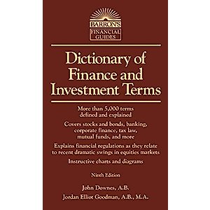 Dictionary of Finance and Investment Terms (Barron's Business Dictionaries)