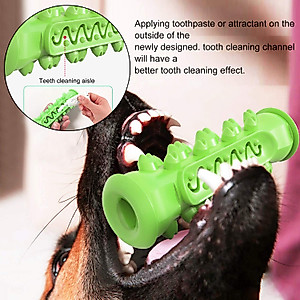 Guardians Dog Chew Toys for Aggressive Chewers, Dog Toothbrush Care Cleaning Stick, Puppy Toothing Chew Toy for Small Middle Dog (Blue+Green)