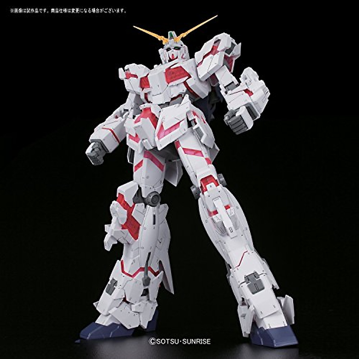 Bandai Hobby Mega Size 1/48 Unicorn Gundam [Destroy Mode] Gundam UC Model Kit Figure