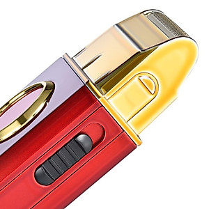 StyleCraft Uno Cordless Foil Shaver, Mini Travel Size, Portable, Gold Titanium Premium Head (Slick Gold)