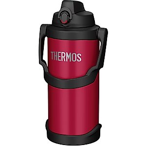 Thermos FJQ-3000 R Vacuum Insulated Sports Jug, 1.3 gal (3 L) Red