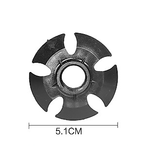 FILFEEL Trekking Hiking Walking Pole Replacement Tips for Any Terrain & Season, Rubber Accessory Kit for Snow/Mud/Sand/Pavement/Gravel/Stone - Set of 5