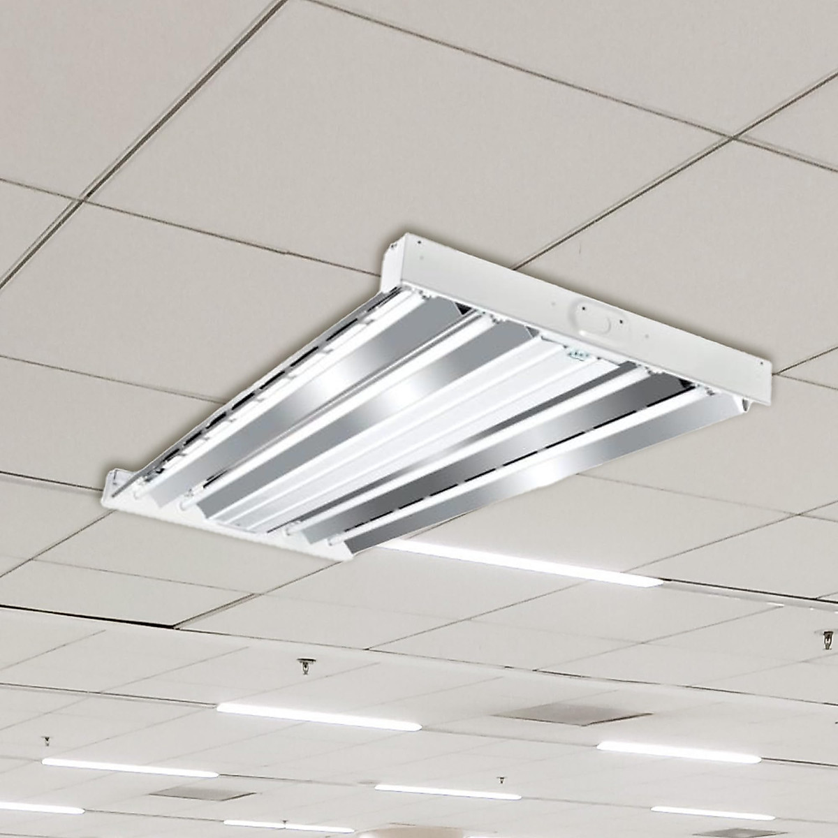 EATON Lighting HBL454T5HORT1 4' 4 Lamp T5 HBL Fixture