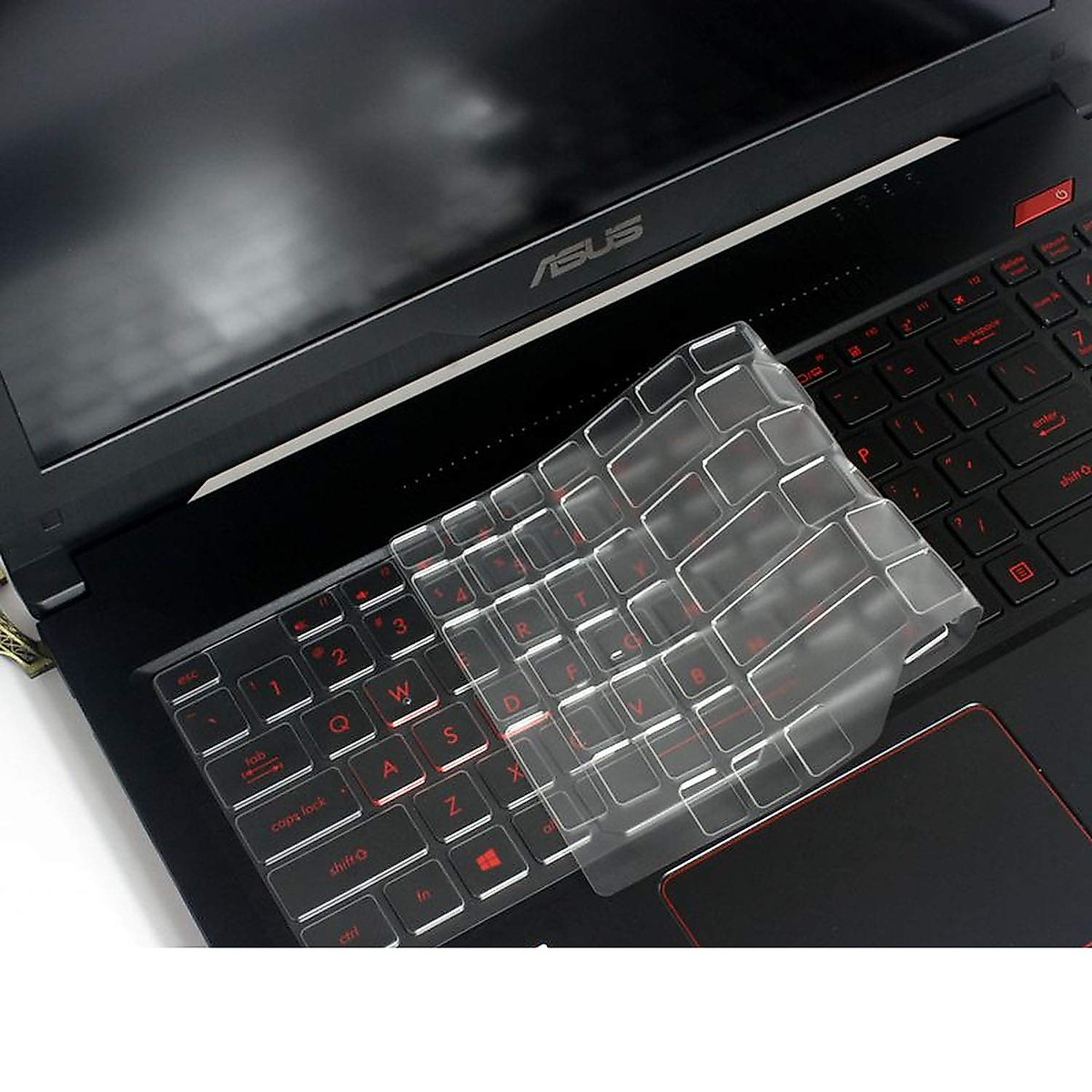 15.6 Inch Laptop Keyboard Cover Protector Compatible for Asus TUF Gaming FX505 Fx505ge FX505G Fx505dy FX 505 GD GM FX505GM FX505GD 15.6,TPU