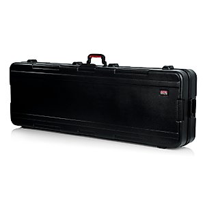 Gator Cases Molded Flight Case for Deep 88-Note Keyboards with TSA Approved Locking Latches and Recessed Wheels; (GTSA-KEY88D)