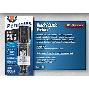 Permatex 84145 Permapoxy Black Plastic Weld - 0.84 fl. oz.