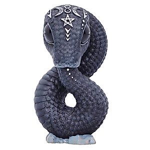 Nemesis Now Cult Cuties Adorable Occult Figurines, Bewitching Evil Spirit Creatures, Hand-Painted, Resin - Ouroboros