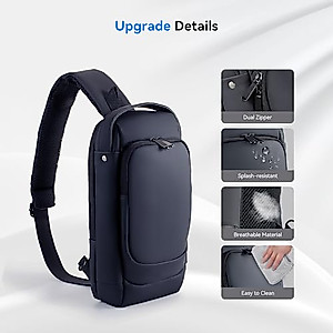 Sonicgrace Carry Case for Playstation Portal, Travel Bag for PS Portal/Nintendo Switch/OLED/Lite/Steam Deck/ASUS ROG Ally, Double-layer Leather Backpack for Game Console, AC Adapter, Dock, Accessories