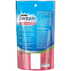 Purina Dentalife Dental Treats For Cats Savory Salmon