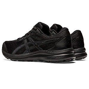ASICS Women's Gel-Contend 8 Running Shoes, 8.5, Black/Carrier Grey