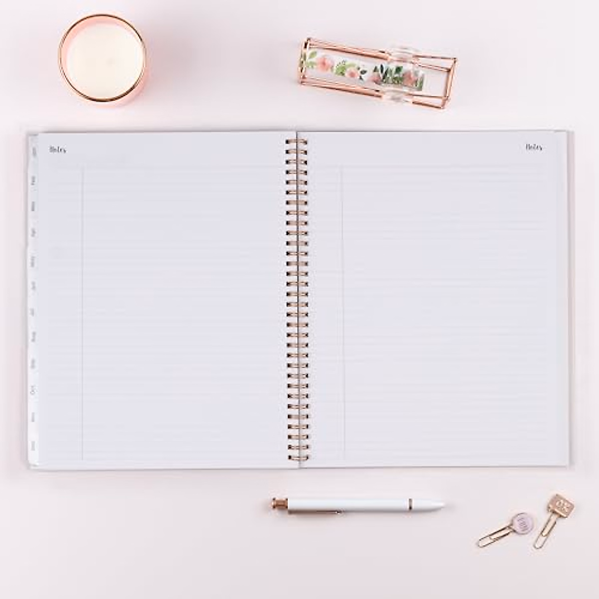 Blue Sky 2024 Weekly and Monthly Planner, January - December, 8.5" x 11", Frosted Cover, Wirebound, Joselyn (110394-24)