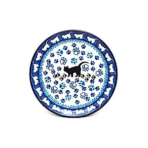 Polish Pottery Plate - Bread & Butter (6 1/4") - Boo Boo Kitty