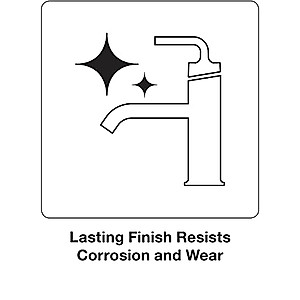 KOHLER 74013-4-2MB Taut Single-Handle Bathroom Sink Faucet, Vibrant Brushed Moderne Brass