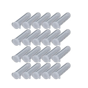 Jutagoss 300 Pcs 4ML Plastic Microcentrifuge Tubes, Plastic Test Vials with Lids Sample Small Bottle Vial Storage for Lab