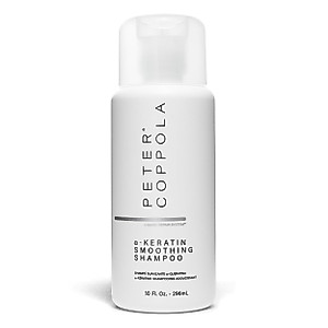 PETER COPPOLA A-keratin Smoothing Shampoo - Sulfate Free Shampoo Infused With Argan Oil, Avocado, And Hydrolyzed Keratin Smooths, Softens, & Hydrates Thick, Coarse, Frizzy Hair (10 Fl Oz)
