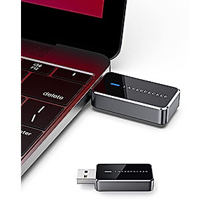 LaserPecker Rotary Module, Laser Engraver Accessories Third Axis Roller + Bluetooth Dongle + Batch Engraving Button + Roller Box, Expand Multiple Engraving Modes for LP2/LP3 Versatile Electric Roller