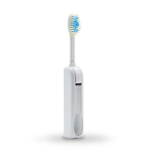JEKLO UVC Sanitizer Toothbrush, Battery Powered, Adult, Rechargeable, Soft Bristles, UVC Light Activation, Portable