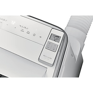 Frigidaire FHPC102AB1 Portable Air Conditioner with Remote Control for Rooms, Up to 350 Sq. Ft, White