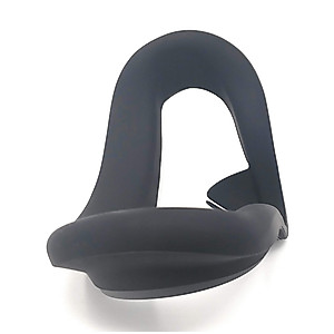TNE Face Cushion Cover, Lens Pad, Thumbstick Cap for Oculus Quest 2 | Accessories Include Silicone Face Cover, Lens Dust Protector, Controller Thumb Grips for Quest 2 Virtual Reality Headset (Black)