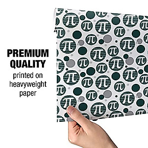 GRAPHICS & MORE Pi Math Geek Nerd 3.14 Gift Wrap Wrapping Paper Roll