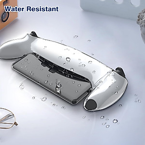 Fintie Case for PlayStation Portal - [Ultra Clear] Soft TPU Back Case, Anti-Scratch Protective Cover with Ergonomic Grip for PlayStation Portal Remote Player, Transparent