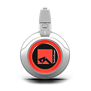 Rockford Fosgate M2WL-8 Color Optix Multicolor LED Lighted 8" 2-Way Marine Wake Tower Cans & Speakers 250 Watts RMS / 1000 Watts Peak with Stainless & Sport Grilles, Mounting Hardware - White (Pair)