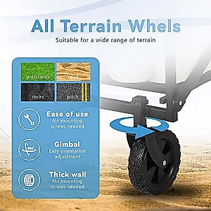 Folding Wagon Portable Collapsible Wagon by Teprovo,243lbs Capacity Utility Wagon Garden Cart with Rolling Wheels and Adjusted Handle