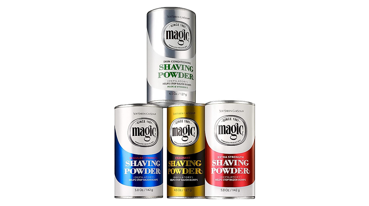 Magic Platinum Shaving Powder - Prevent Razor Bumps