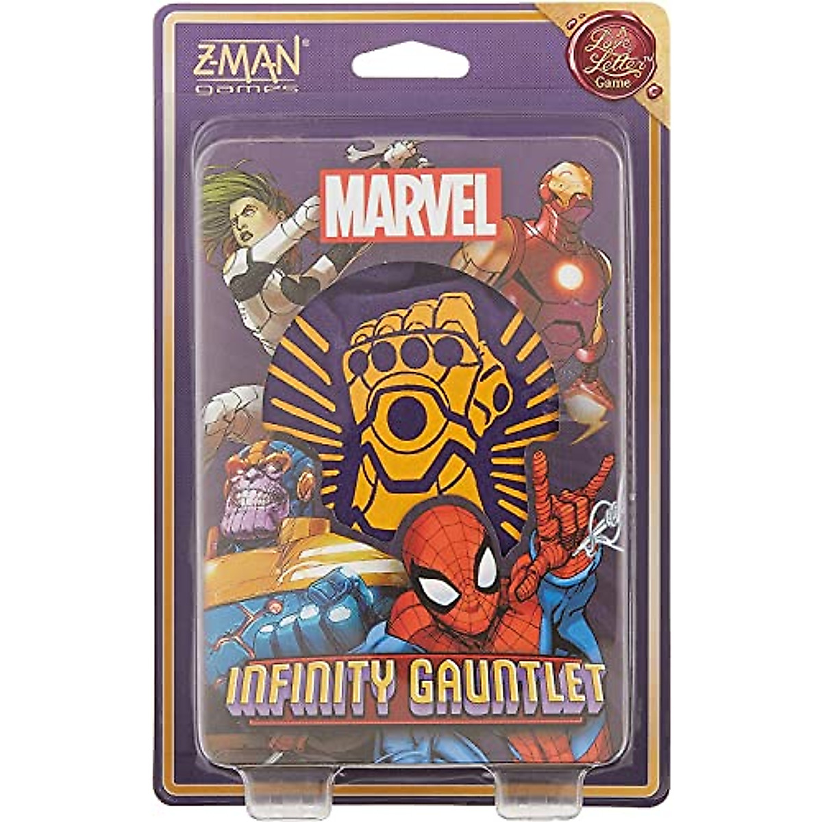 Infinity Gauntlet: A Love Letter Card Game Save The Universe from Thanos! Strategy Game for Kids and Adults Set in The Marvel Universe, Ages 10+, 2-6 Players, 15 Minute Playtime, Made by Z-Man Games