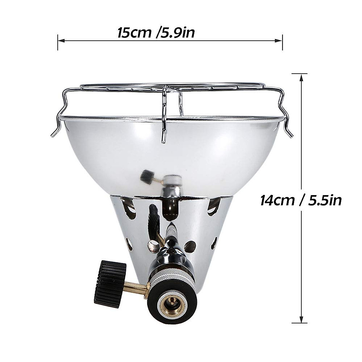 Taruor Tent Heater for Camping, Outdoor Portable Gas Heater Warmer Heating Stove Tent Heater, Small Outdoor Gas Heater