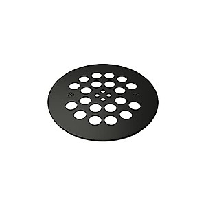Tile Redi USA DP-RD-MB Redi Shower Drain Plate, Matte Black