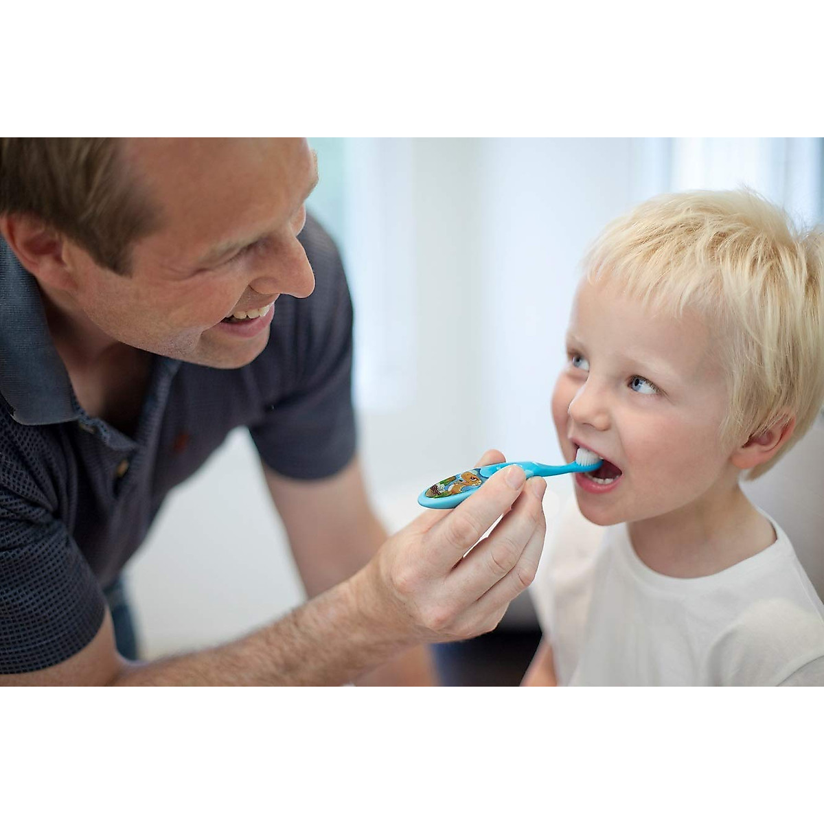 Jordan* Step 2 Kids Toothbrush,Soft Bristles, BPA Free, Pack of 2 toothbrushes for Age 3-5 Years Children