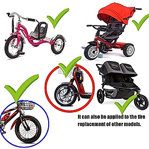 GLDYTIMES 10 Inch Scooter Tires 10 x 2.125 Scooter Tire Replacement for Xiaomi M365 / Pro Electric Scooter Smart Self Balancing Scooter Replacement 10" Tires and Tube