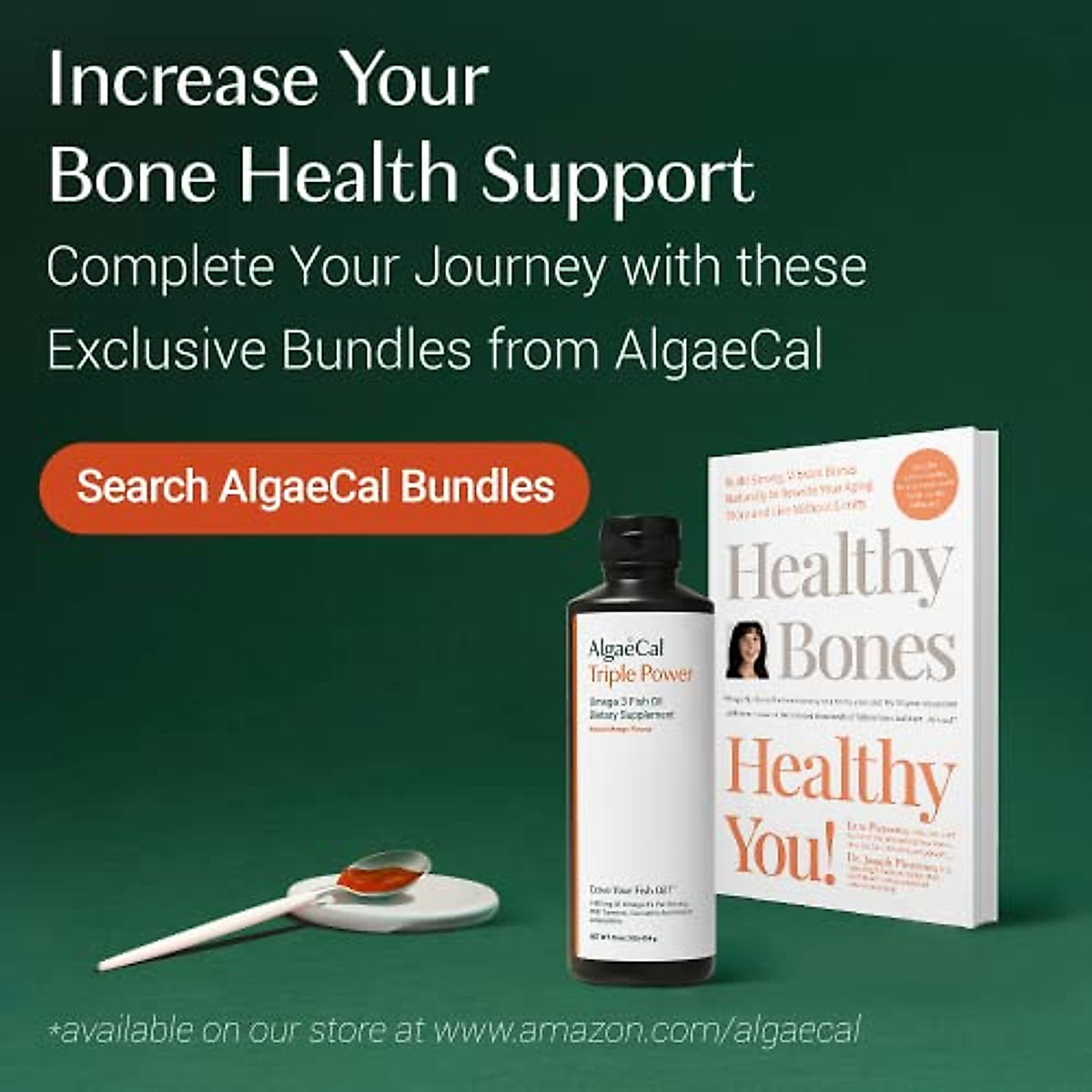 ALGAECAL - Plant Based Calcium Supplement with Vitamin D3 (1000 IU) for Bone Strength, Contains 13 Minerals Supporting Bone Health, Organic Calcium (750 mg) for Women & Men, 90 Veggie Caps