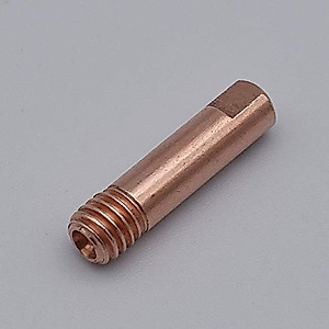 GZTIGWELD 20pk Contact Tip .035'' & 0.9mm M6x25mm Copper Accessory for MB-15AK MIG/MAG Welding Torch