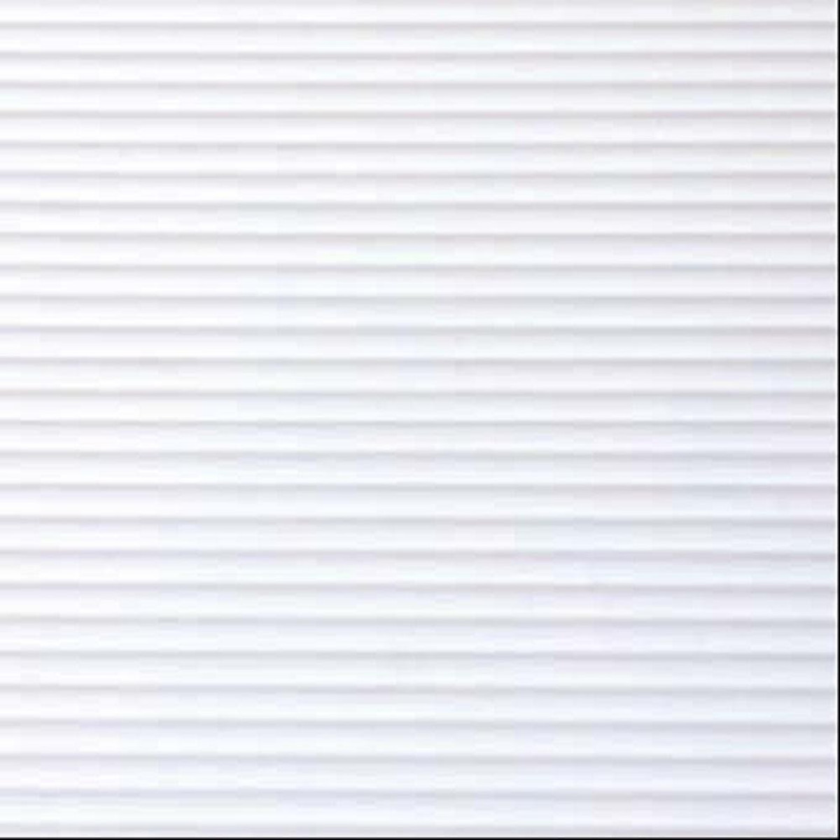 Magic Cover Non-Adhesive Vinyl Shelf and Storage Liner Ideal for Wired Shelving, 18-Inches by 4-Feet, White Ribbed